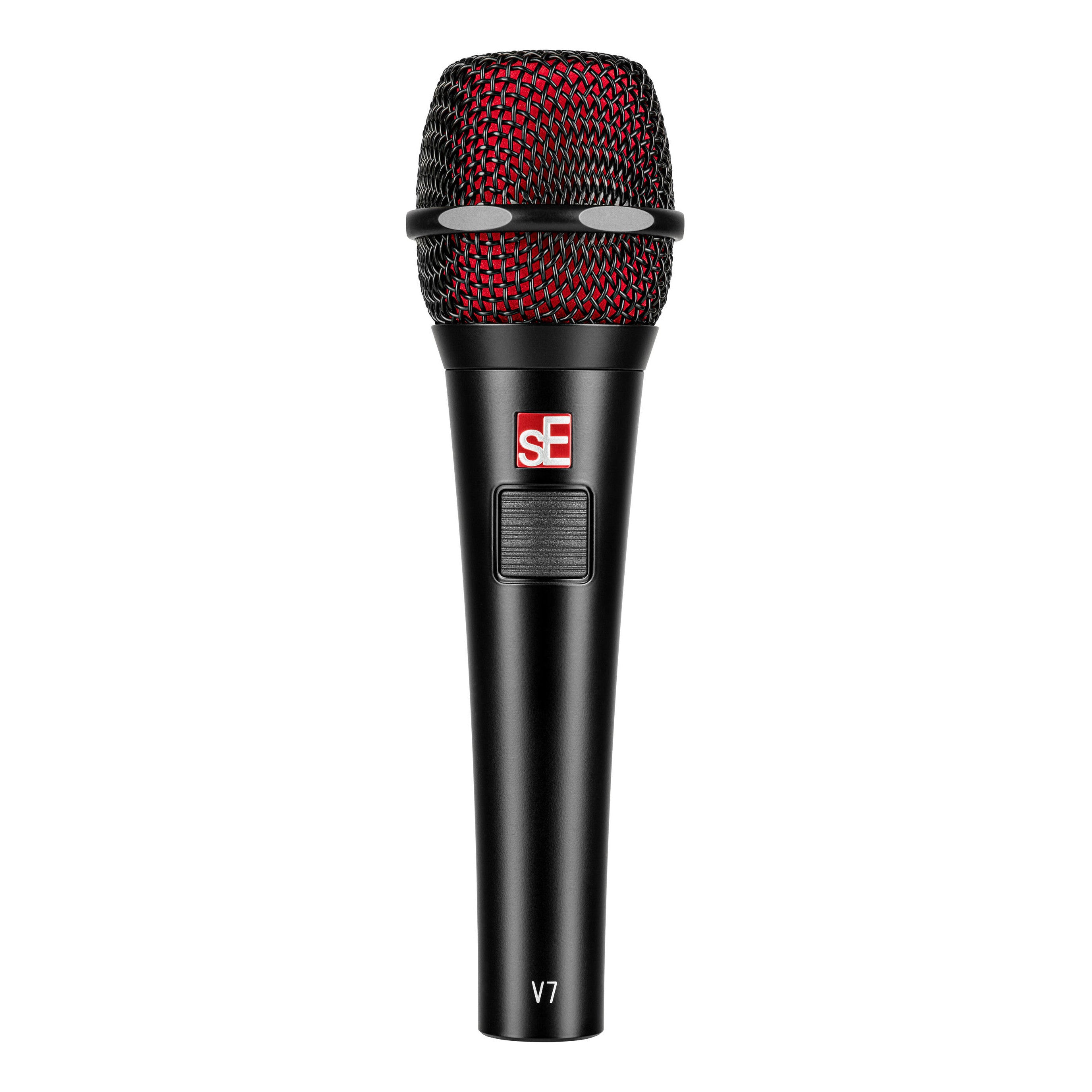 sE V7-PTT Studio-grade Handheld Microphone with Push-To-Talk Switch an
